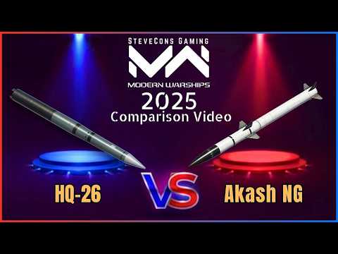 Akash NG Versus HQ-26 Modern Warships