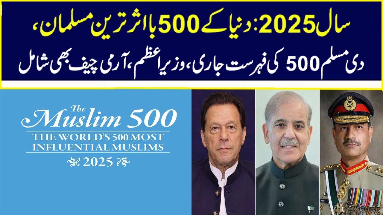 World 500 Most Influential Muslims, The Muslim 500 List Released Prime ...
