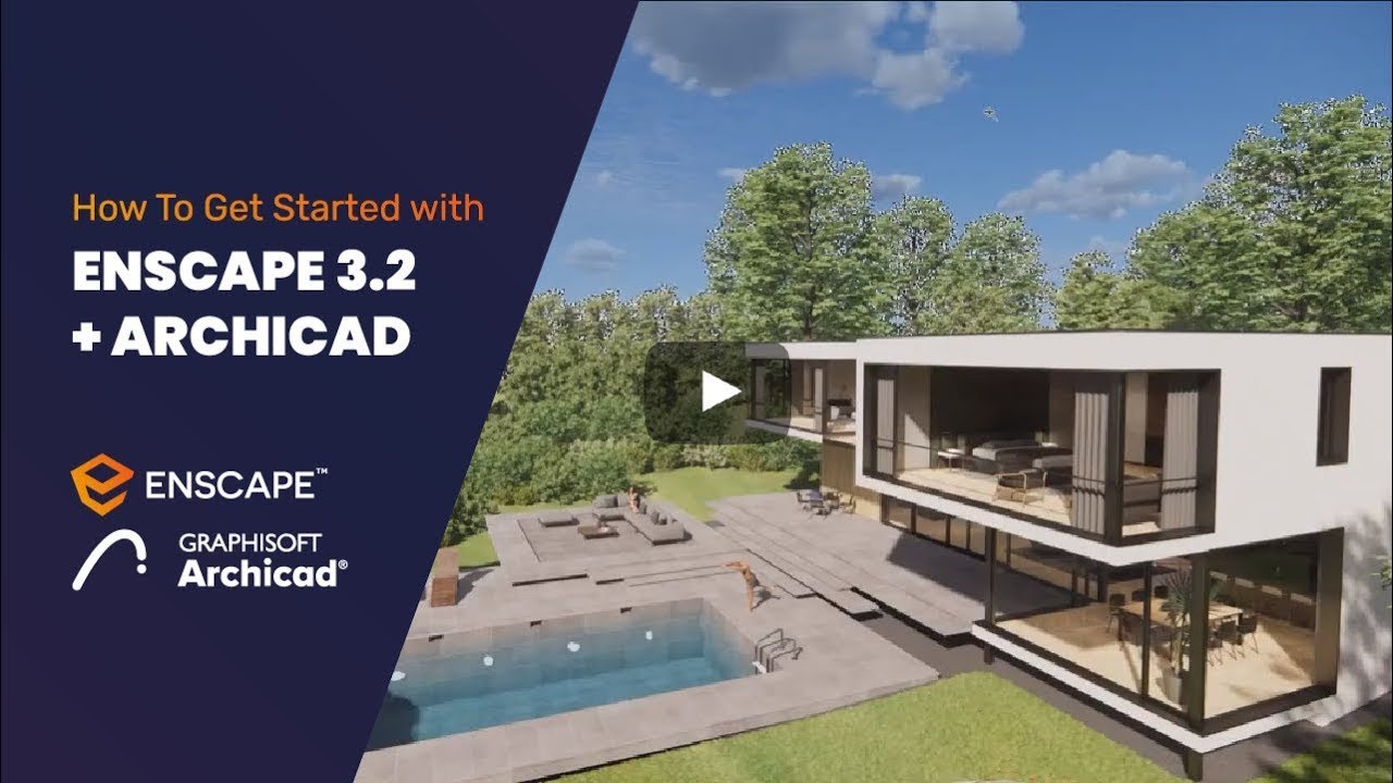 Learning Enscape 3.2 with Archicad - YouTube