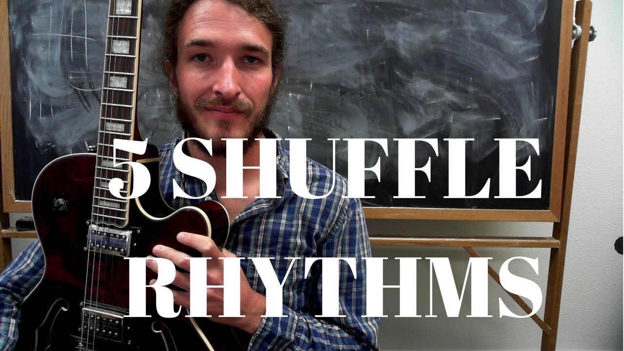 Five Fun Shuffle Strumming Patterns For Guitar Players - YouTube