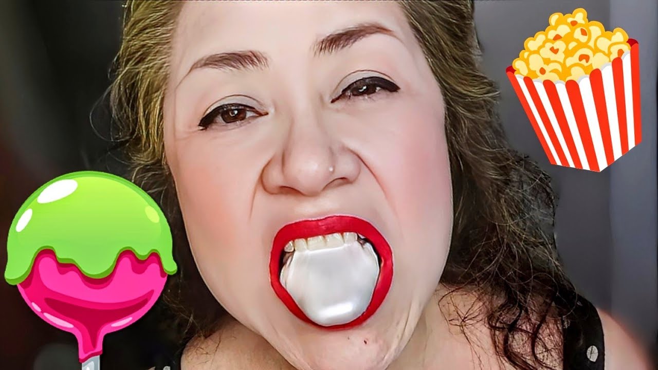 Highly Addictive ASMR POPCORN CRACKLING Bubble Pop Closed Mouth Sounds ...