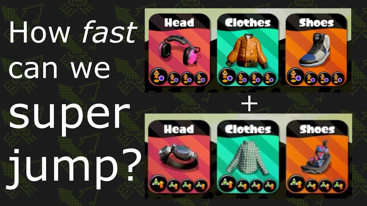 Splatoon 2 - Max Super Jump Speed + Max Sub Power Up?! (Jumping to a ...