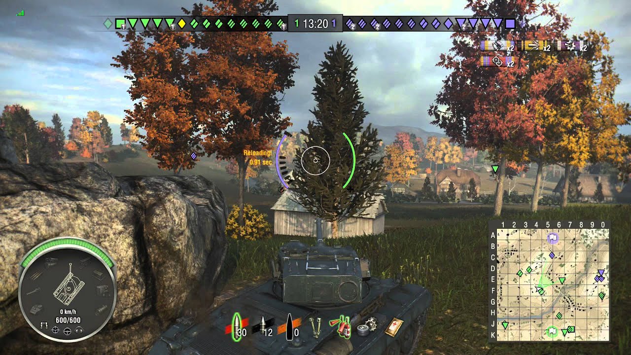 World of Tanks F224 AMX Chaffee Tier 6 Light Tank - YouTube