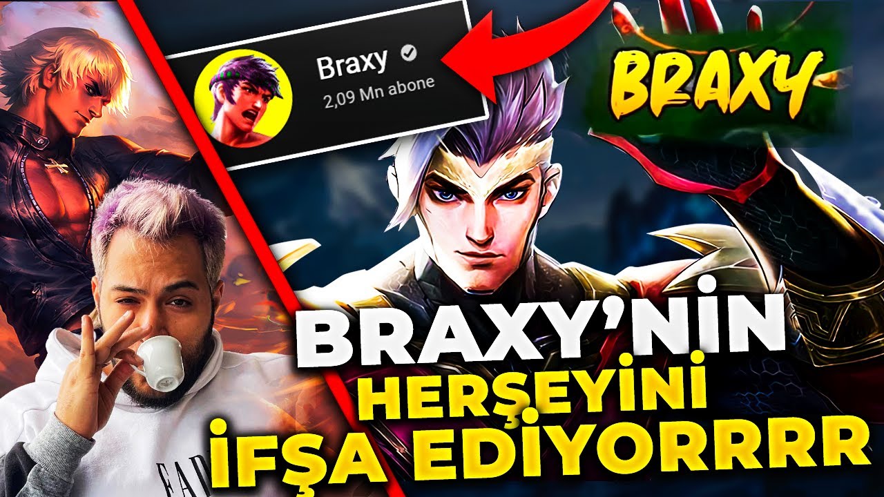 BRAXY İFŞA OLUYOR | BRAXY GLOBAL 1 CHOU GAMEPLAY MONTAGE İZLİYOR ...
