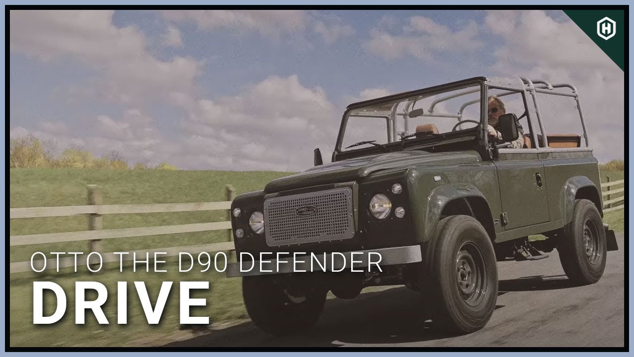 Driving Otto the D90 Defender by Helderburg - YouTube