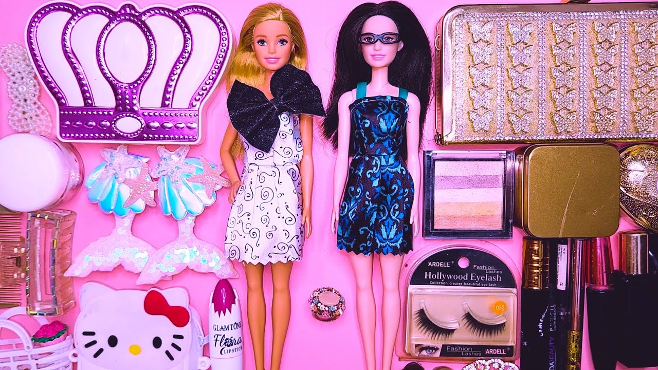 Barbie Bogg Bag Dupe In Miniature | DIY Tote Bag | Barbie Crafts POP ...