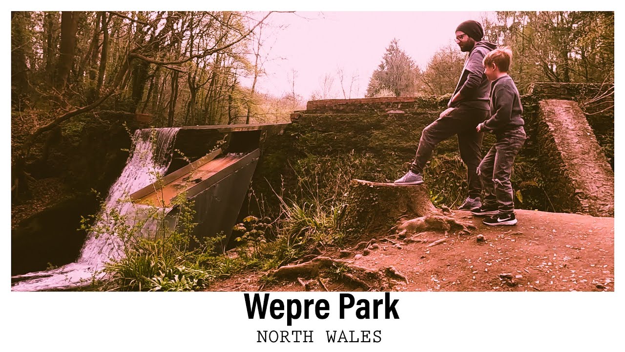 Wepre Park & Ewloe Castle North Wales Deeside 2023 - YouTube