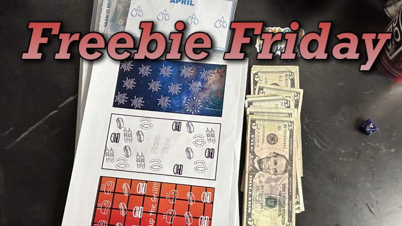 $5 Freebie Friday Friendzy! Come see these freebies! - YouTube