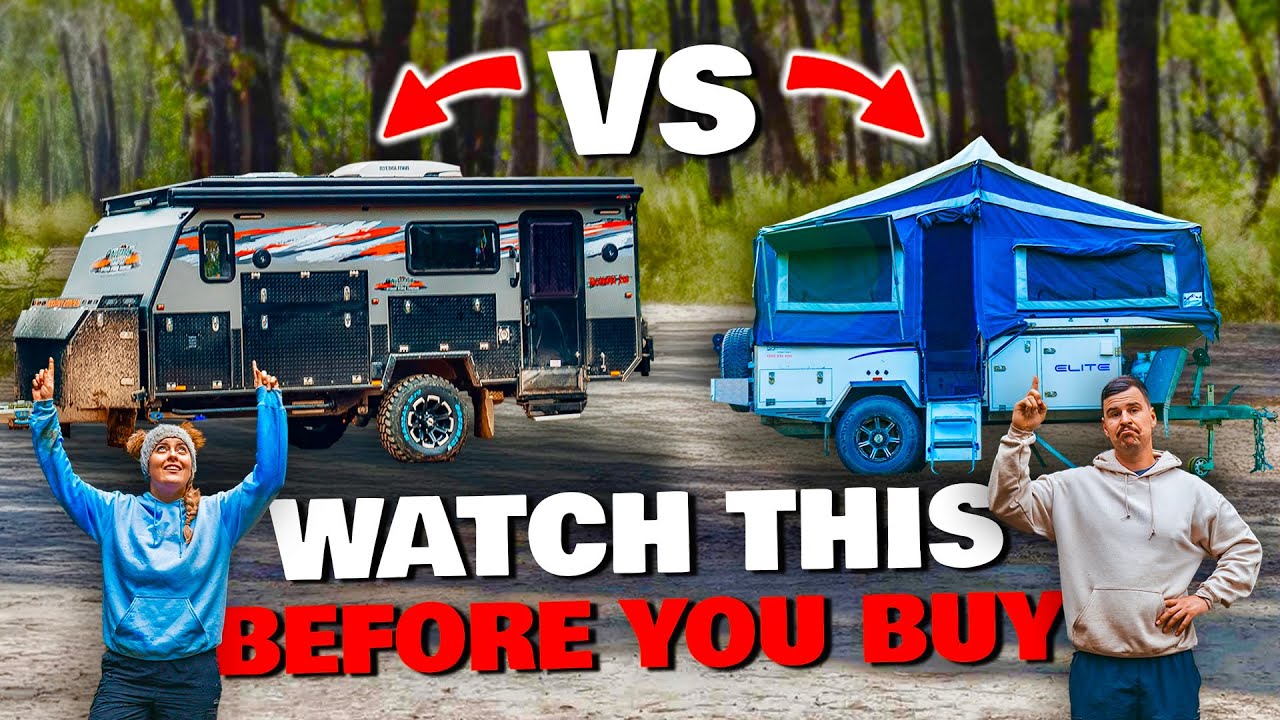 What Most Aussie Travellers Choose Wrong! Caravan vs Camper Comparison Walkthrough - YouTube
