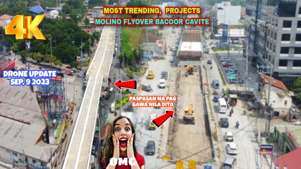MOLINO FLYOVER PROJECTS BACOOR CAVITE DRONE UPDATES, SEPTEMBER 10, 2023 ...