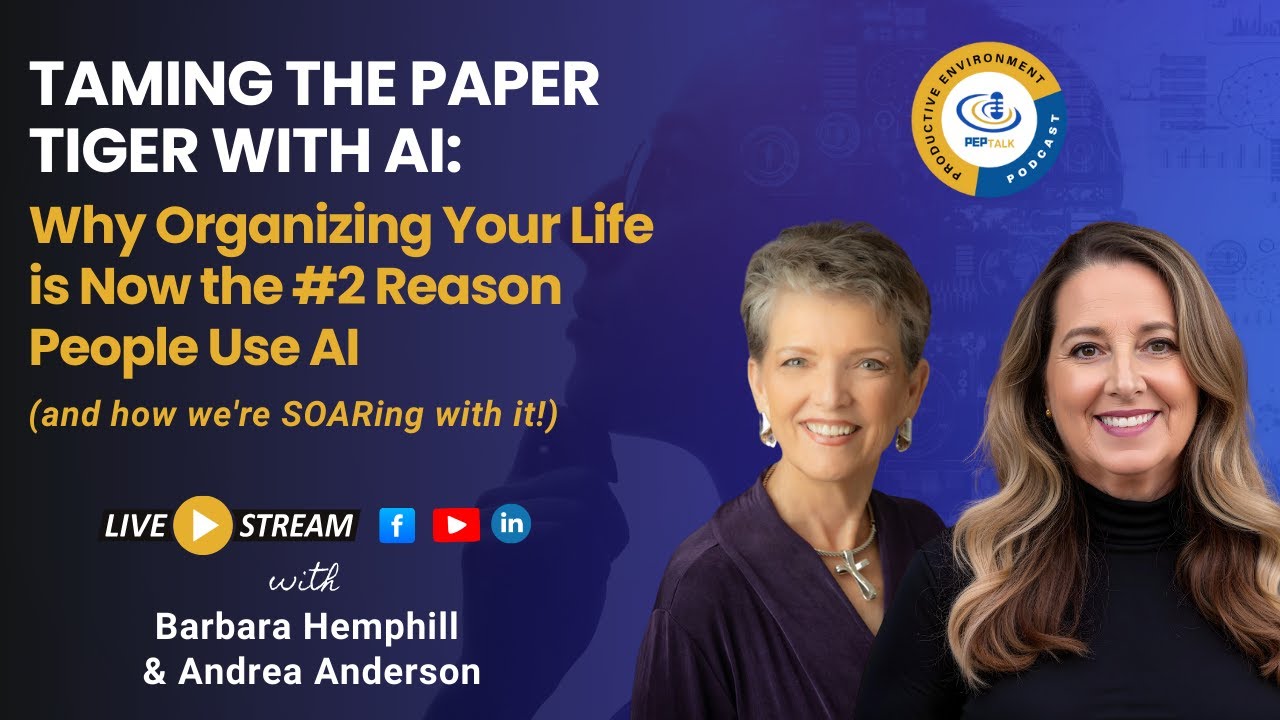 Taming the Paper Tiger with AI: Why Organizing Your Life Is Now the #2 ...