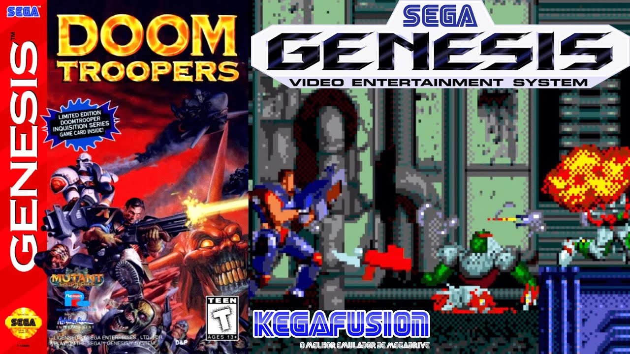 Doom Troopers (1995) SEGA Genesis / SEGA Mega Drive Gameplay in HD ...