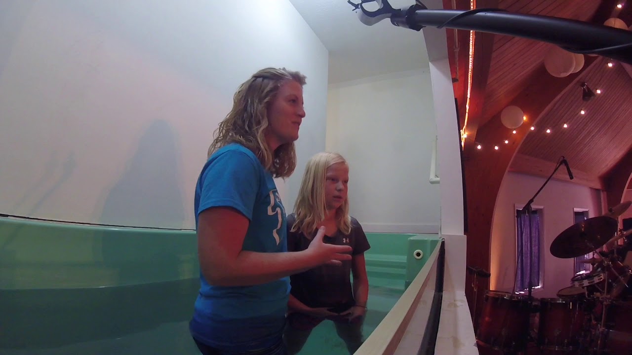 Carrie Beth, Kynlie, and Caden's Baptisms - YouTube