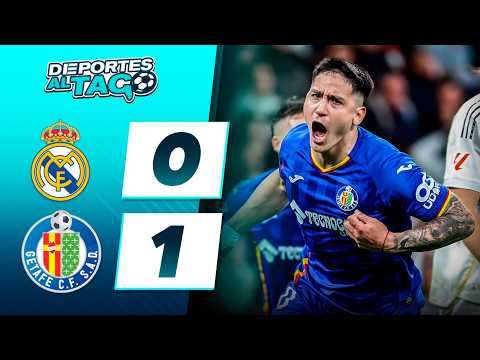 ❌ REAL MADRID PERDIÓ 1-0 ante GETAFE en el BERNABÉU y quedó a 4 PUNTOS del BARCELONA