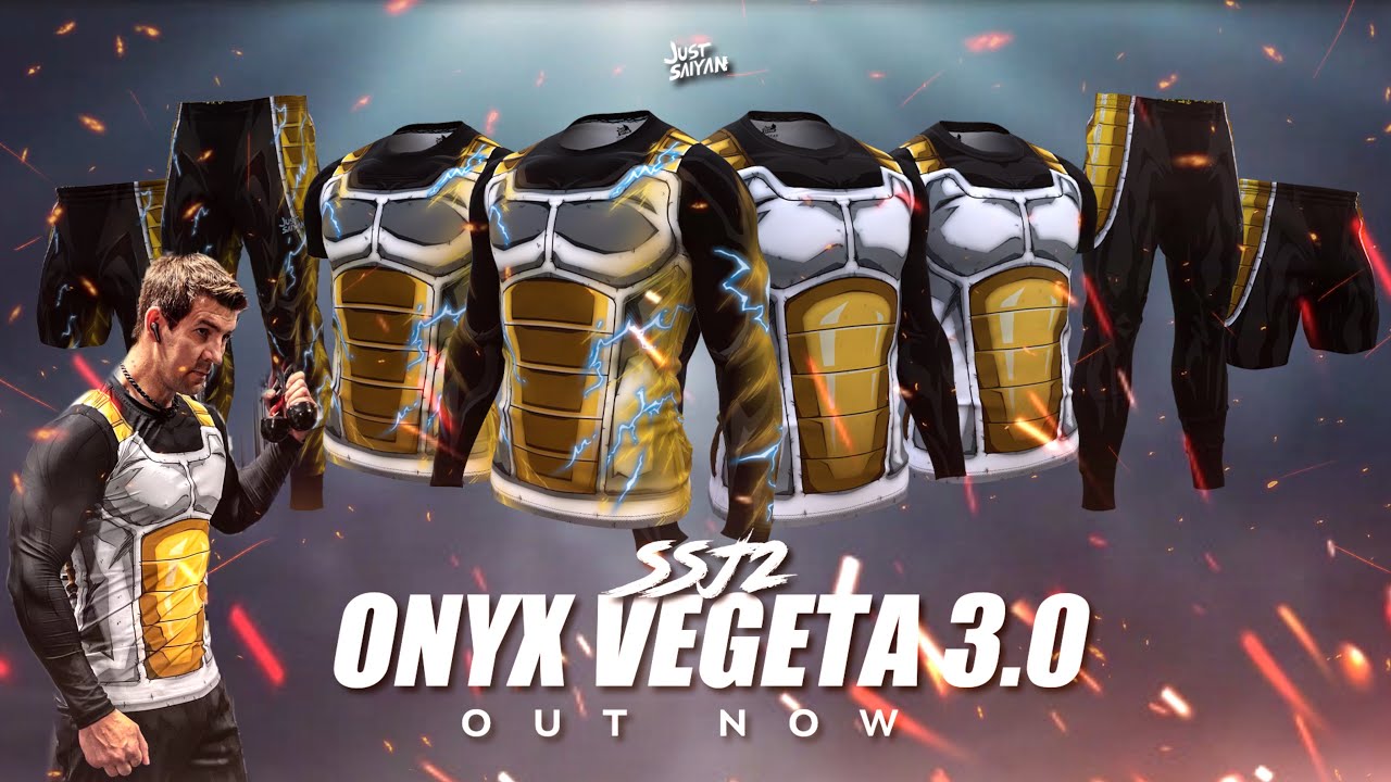 Vegeta Black Armor - JustSaiyan Gear - YouTube