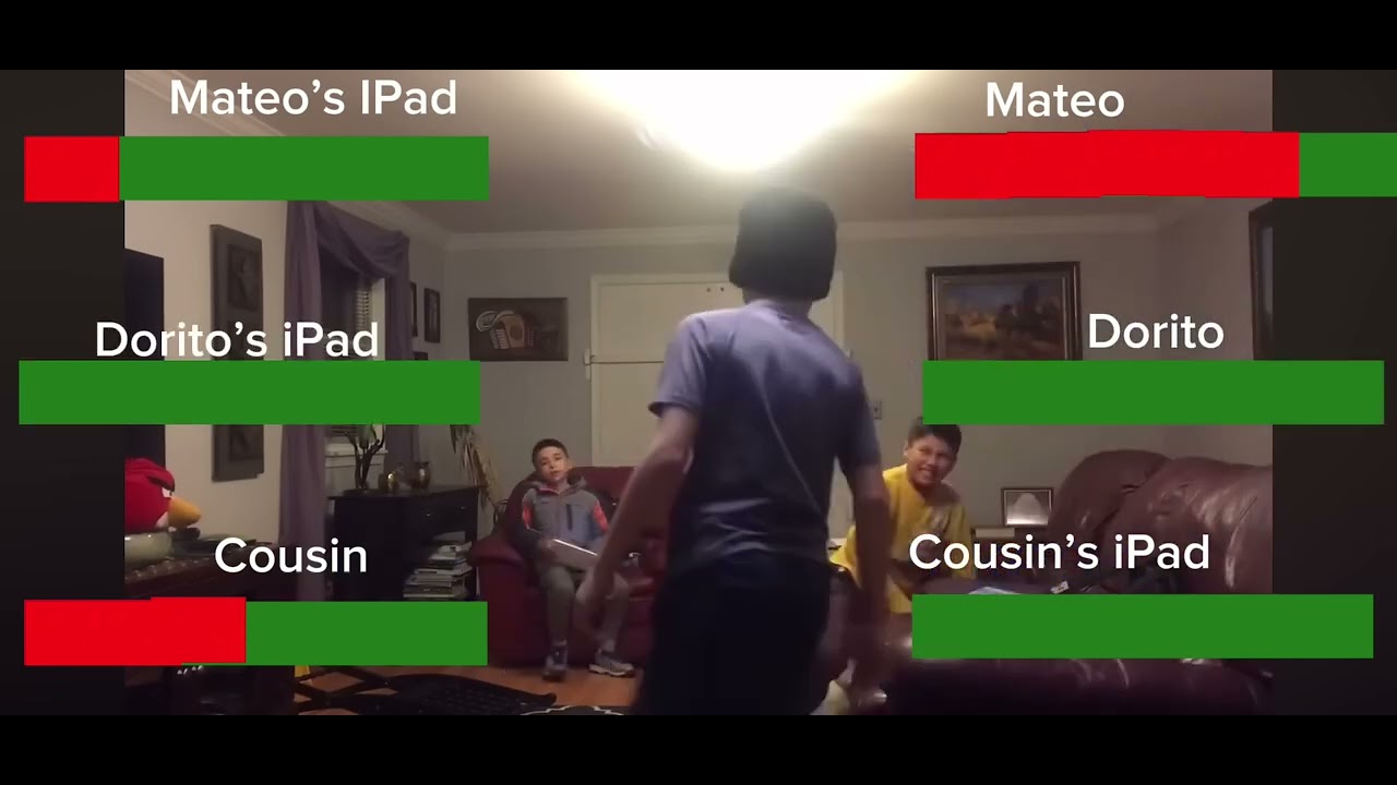 Kid breaks iPad after raging at Geometry Dash! With health bars - YouTube