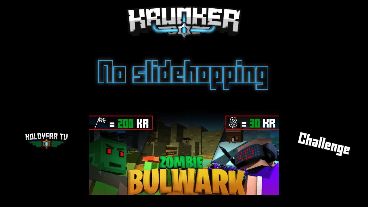 INFECTED ON ZOMBIE BULWARK - NO SLIDEHOPPING ALLOWED | Custom Krunker ...