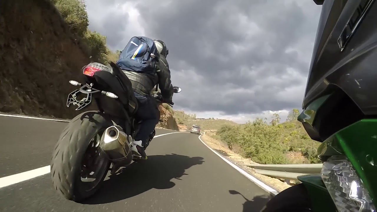 Neumáticos de moto Michelin Pilot Road 5 - Test - YouTube