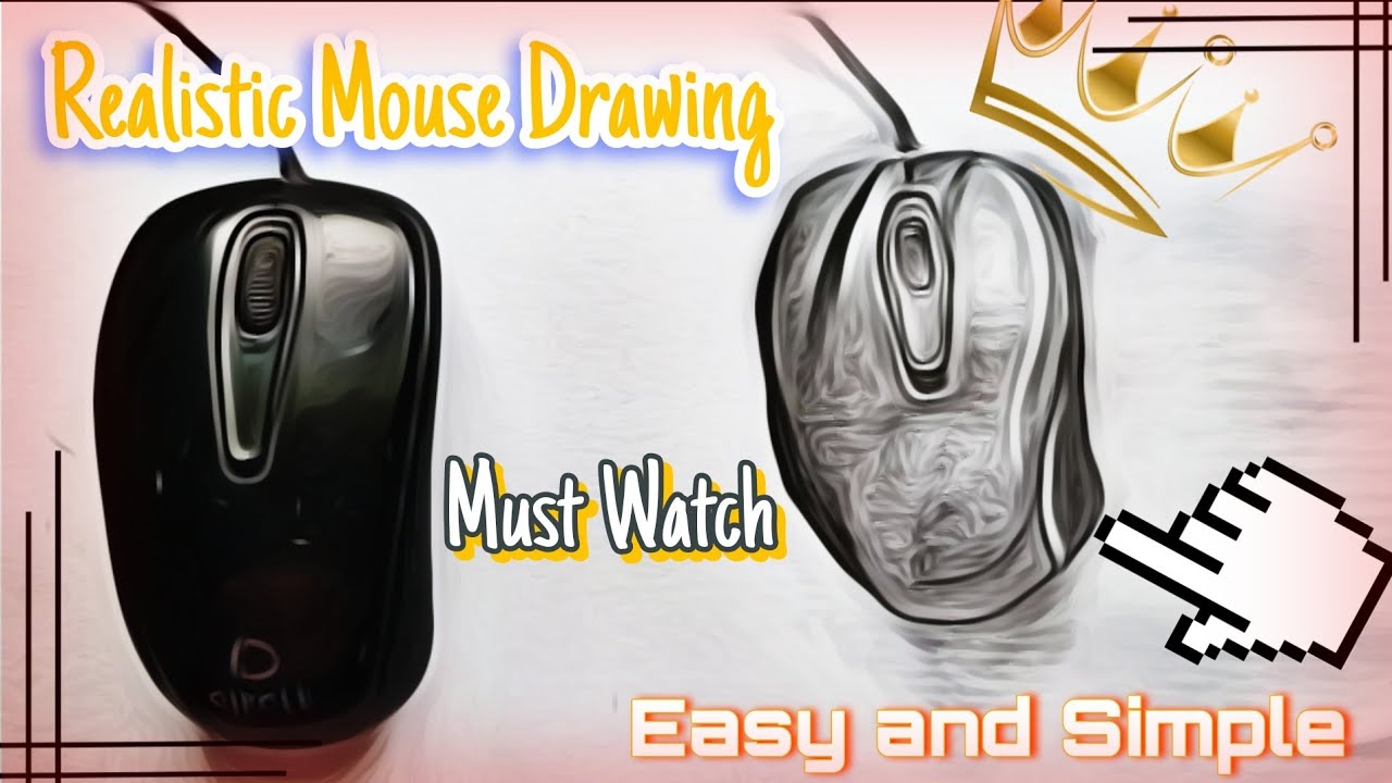 Mouse Drawing|| Computer Mouse Drawing || Artificial intelligence - YouTube