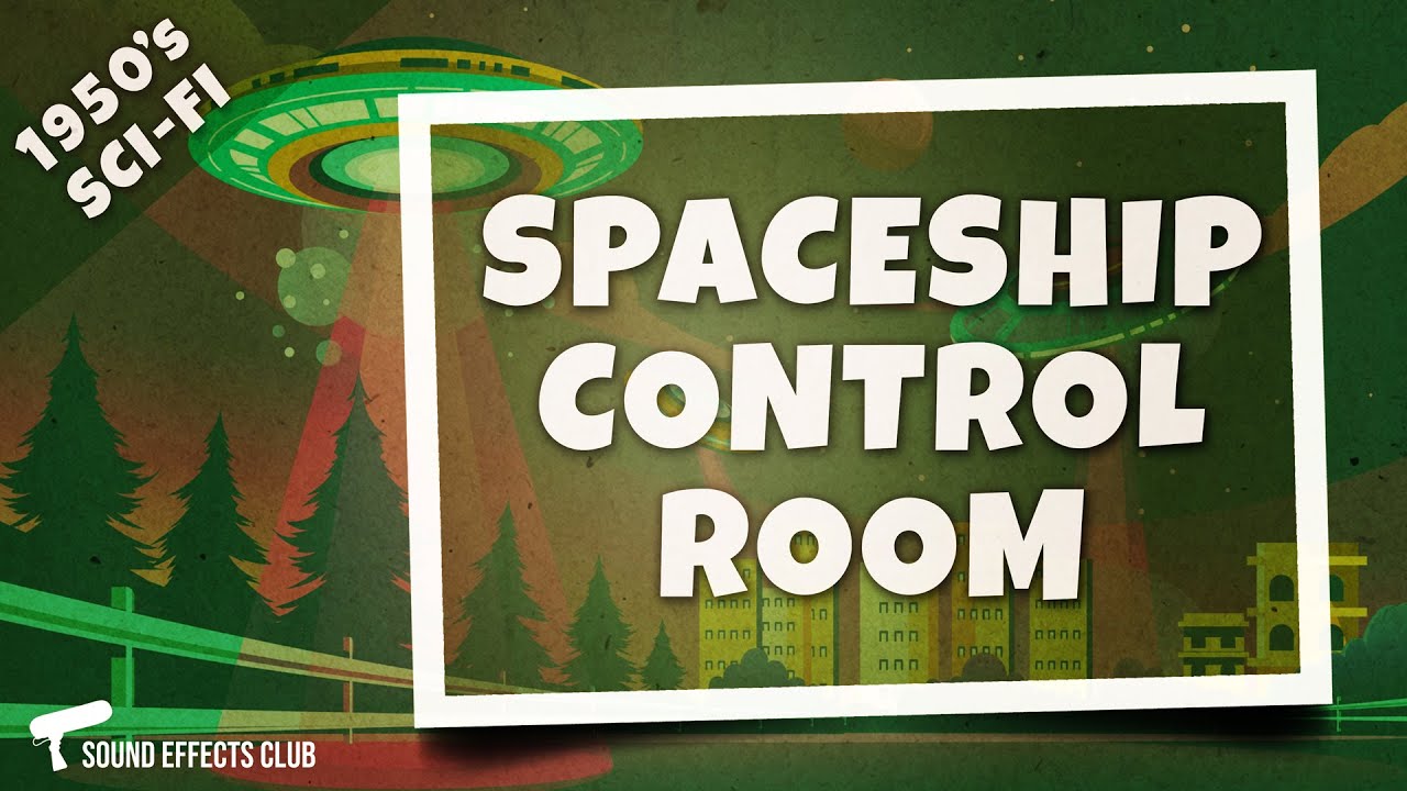 Spaceship Control Room Ambience - Vintage SciFi - YouTube