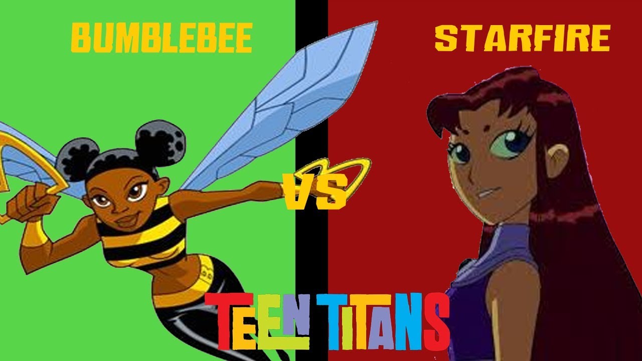 Let's Play: Teen Titans Master Of Games - (Bumblebee VS Starfire) - YouTube