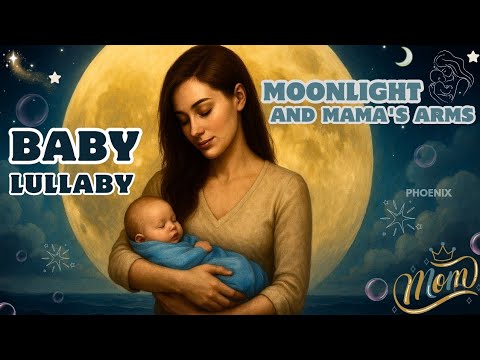 Bedtime Lullaby For Baby 🎶🌙 | Moonlight & Mama's Arms | Gentle Baby Lullaby | Baby Lullaby ...