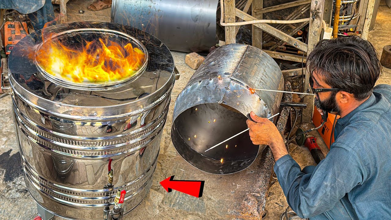 Incredible Process of Making Tandoor Oven | Complete Oven Making ...