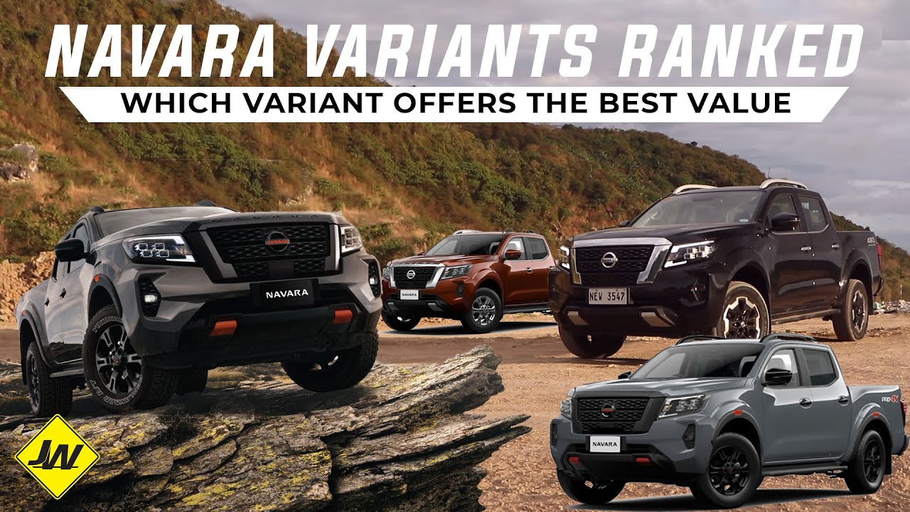 Nissan Navara Variants Ranked -Calibre X VS Pro 4x VS VL 4x4 VS VL4x2 ...