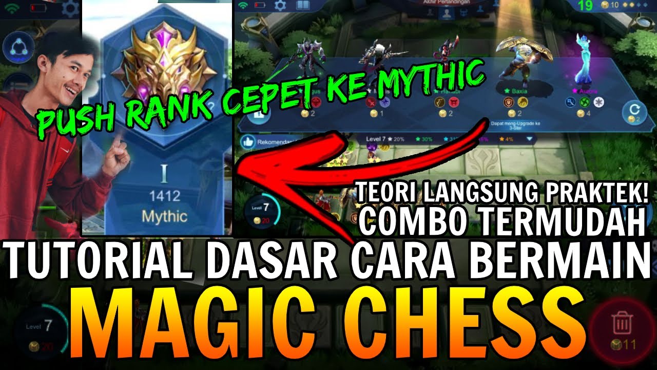 MASIH BINGUNG MAIN MAGIC CHESS? Nih Gw Kasih TUTORIAL DASAR MAIN MAGIC ...