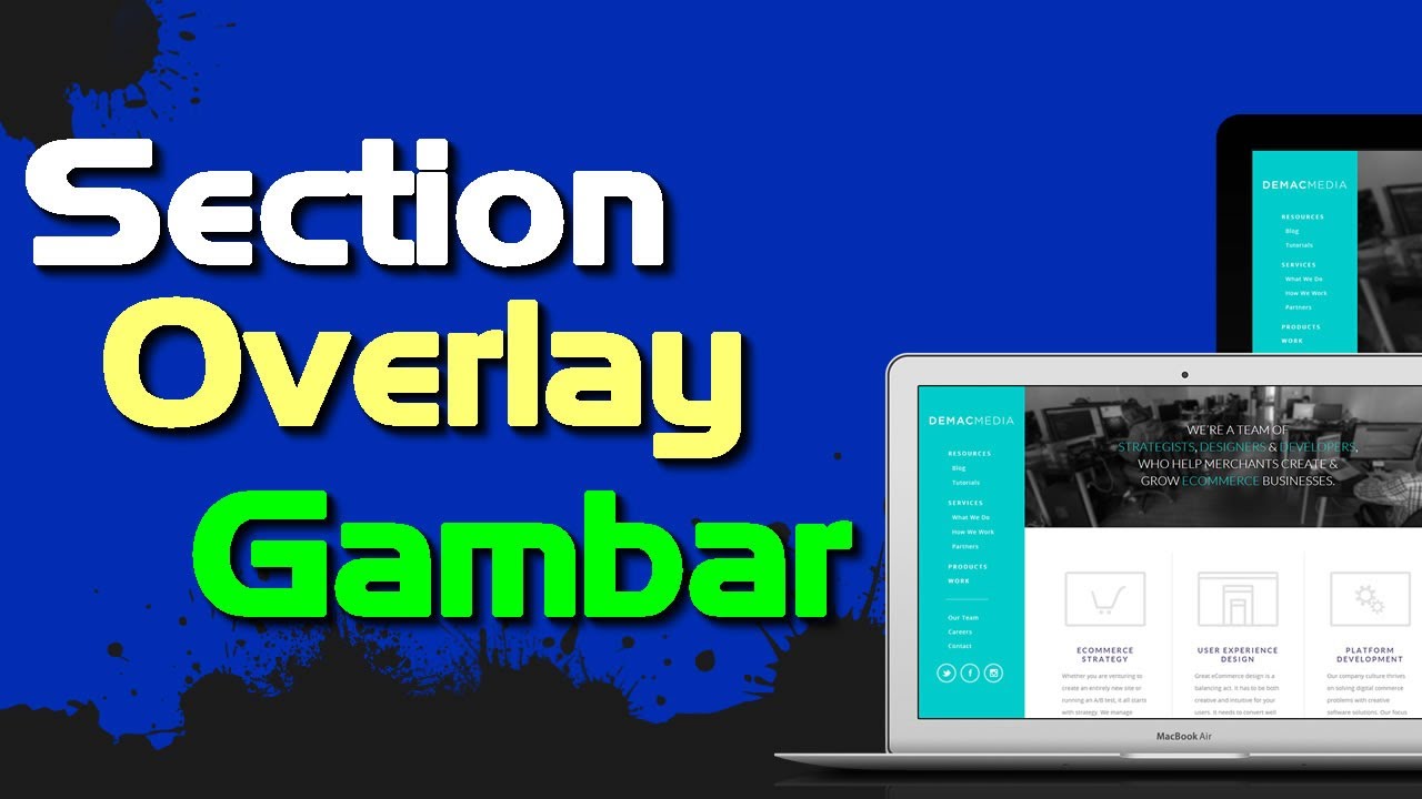 Section Overlay Gambar di website dengan Divi Theme Builder - Tutorial ...