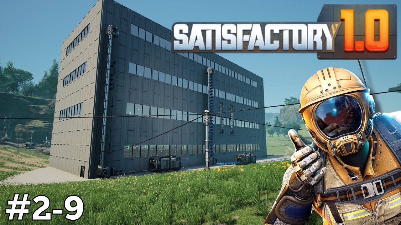 Playing 3D Factorio as an Engineer | Satisfactory #2-9 - YouTube