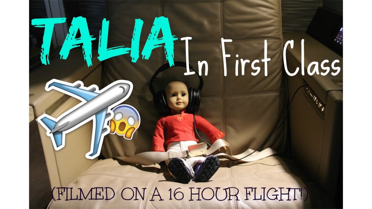 Talia in First Class AGSM (FILMED ON A 16 HOUR FLIGHT!) - YouTube