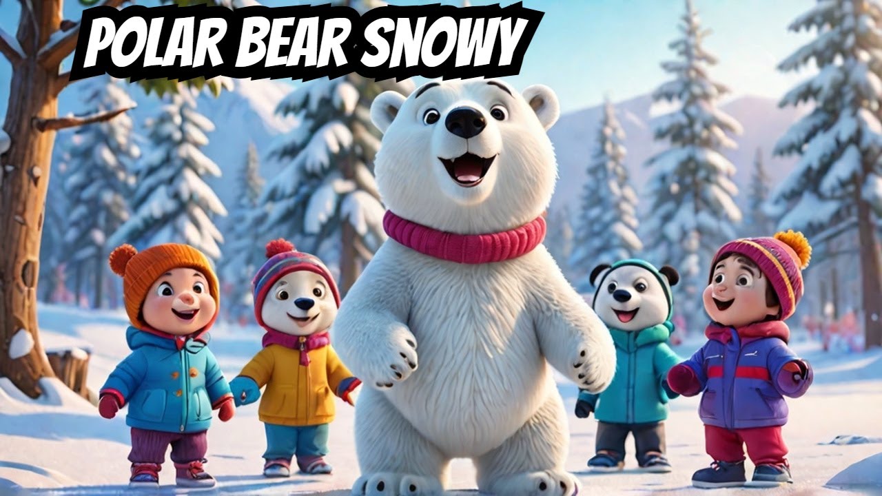 Polar Bear Snowy | Kiddie Jungle – Nursery Rhymes and Kids Songs - YouTube