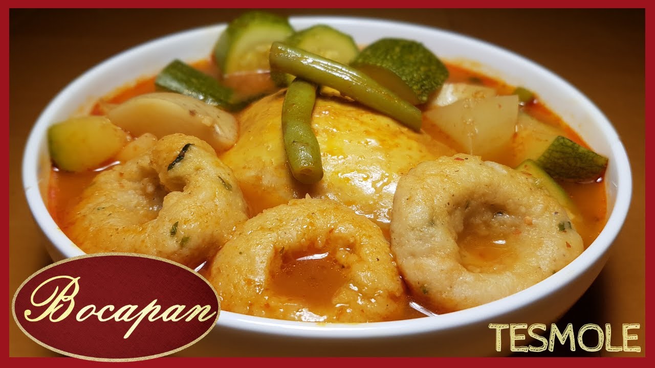 TESMOLE: Mole de olla de pollo con chochoyotes - YouTube