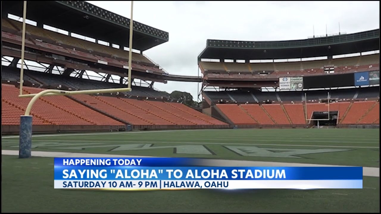 Public invited to all-access event to bid aloha to iconic Aloha Stadium ...
