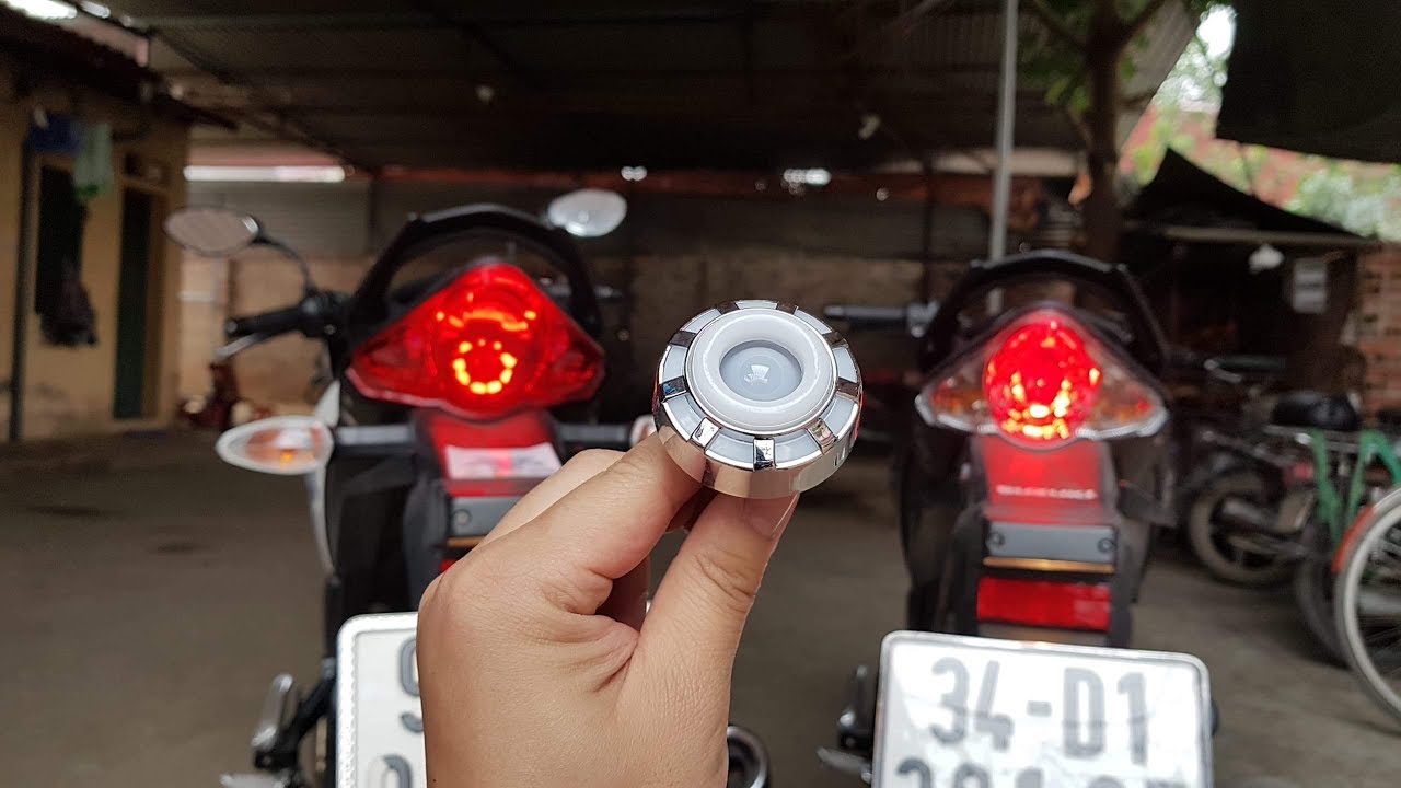 Tháo chóa đèn - lắp bóng Led hậu bi cầu cho Raider FI và Satria FI ...