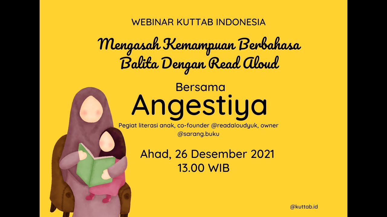 Mengasah Kemampuan Berbahasa Balita dengan Read Aloud - YouTube