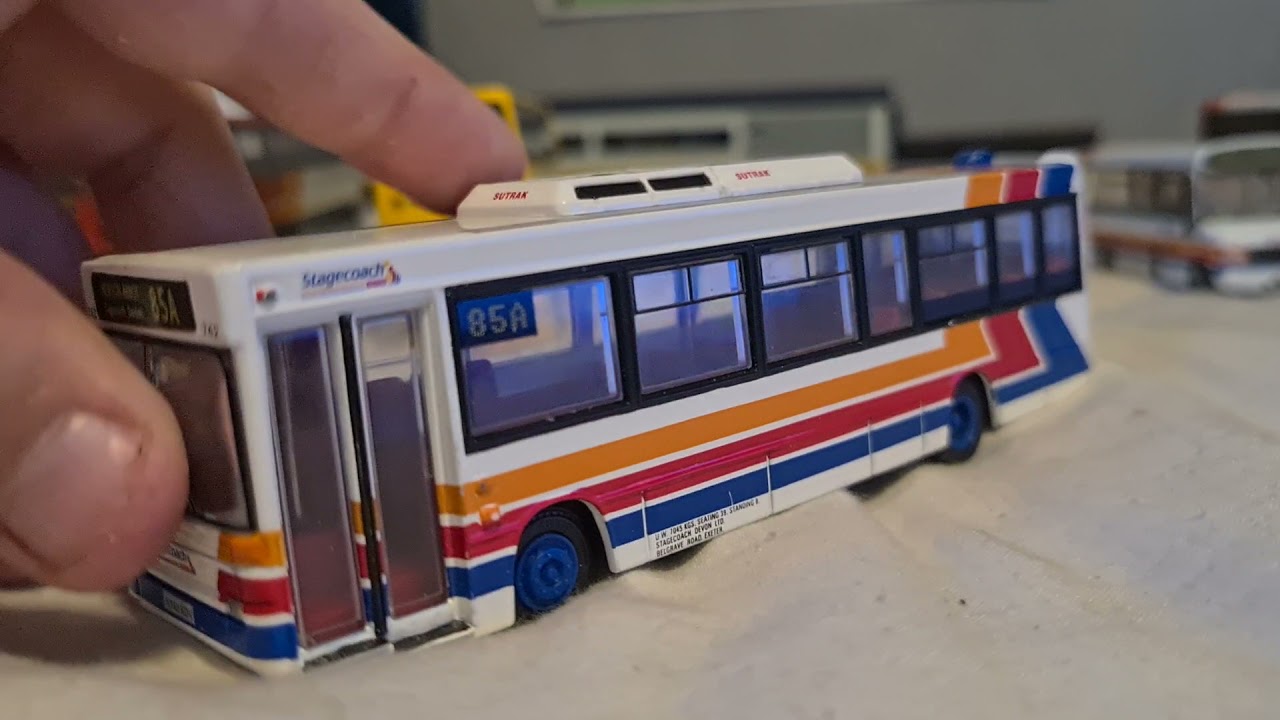stagecoach model bus fleet - YouTube