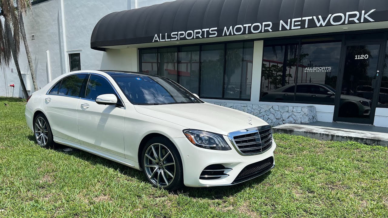 2018 Mercedes Benz S560 - YouTube