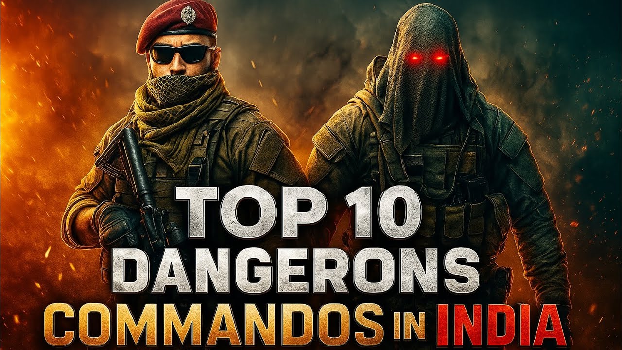 "Top 10 Most Dangerous Commandos of India 🇮🇳 | भारत के सबसे खतरनाक ...