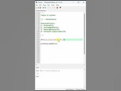#54 - Tuple Datatype in python [Part-4] | Python Tutorial | Praveen Kumar - YouTube