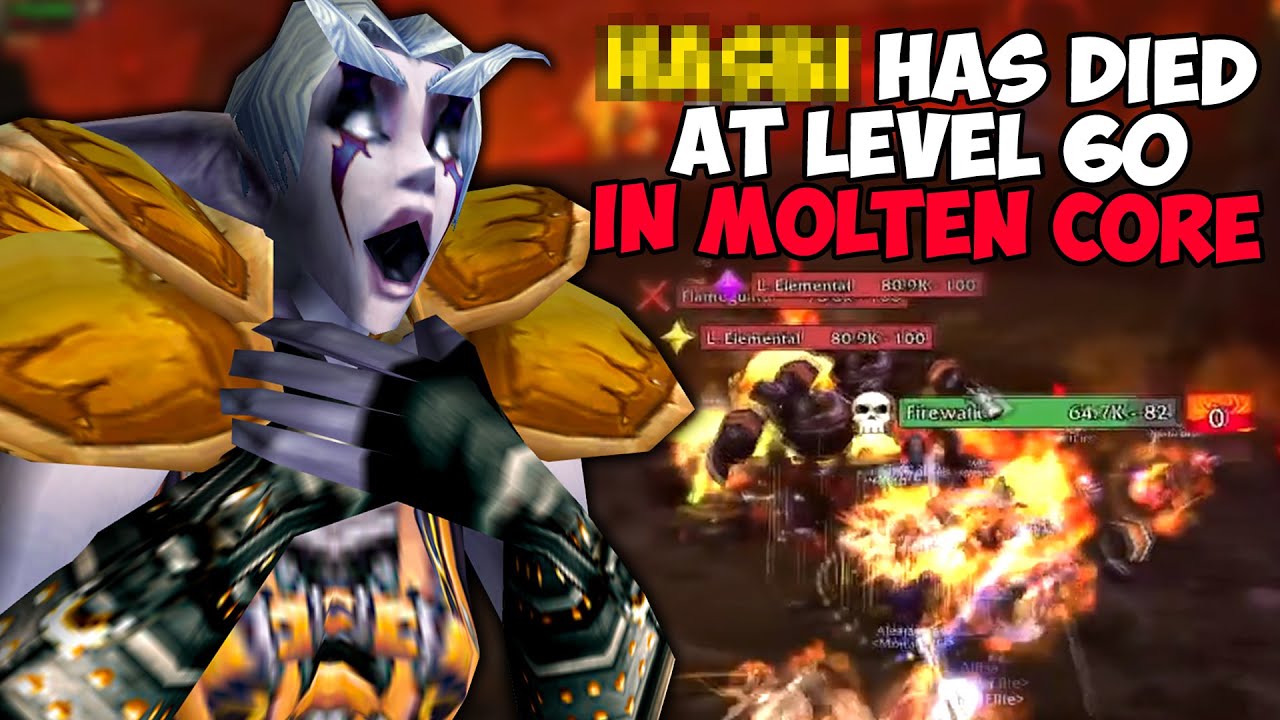 My First Molten Core Raid Went HORRIBLY Wrong! - YouTube