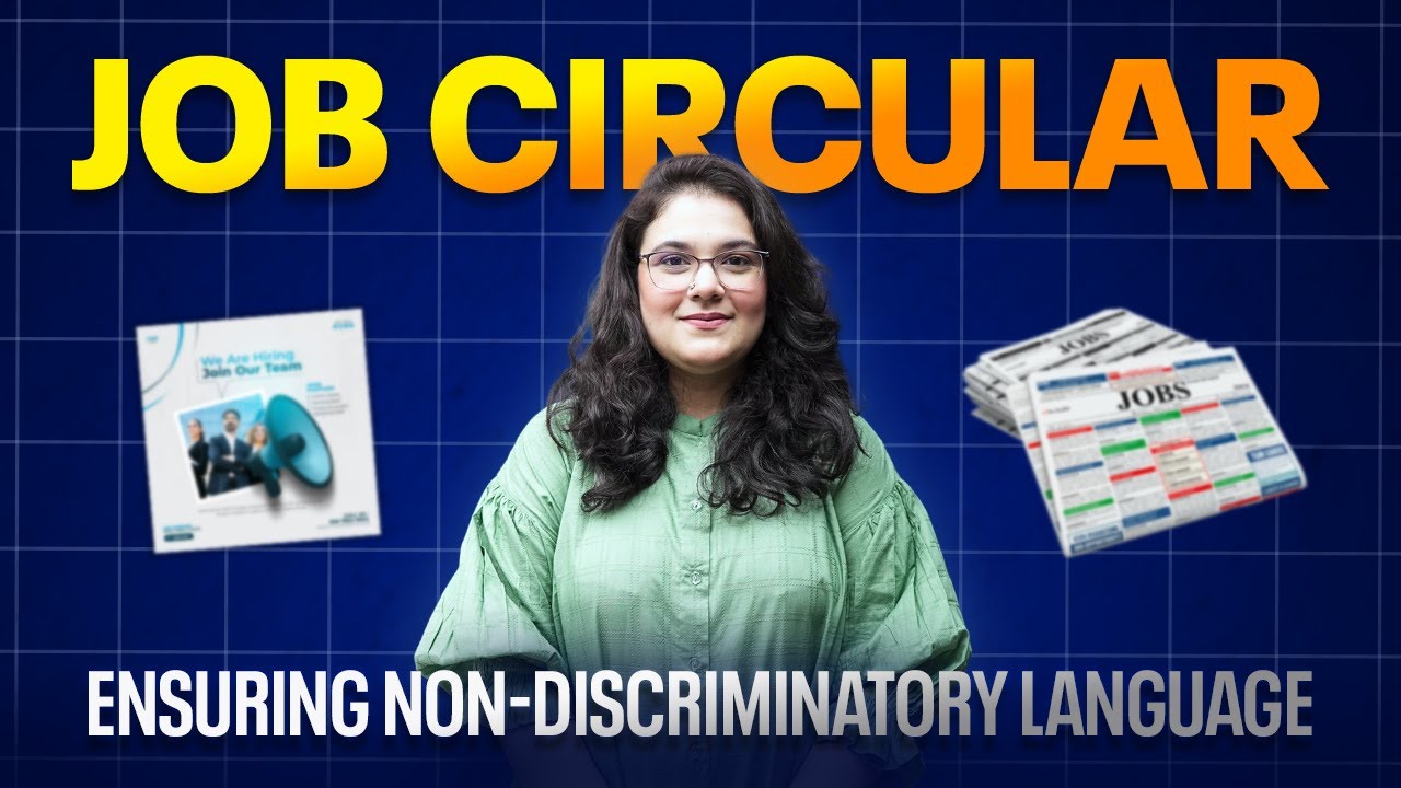 Ensuring Non-Discriminatory Language - YouTube