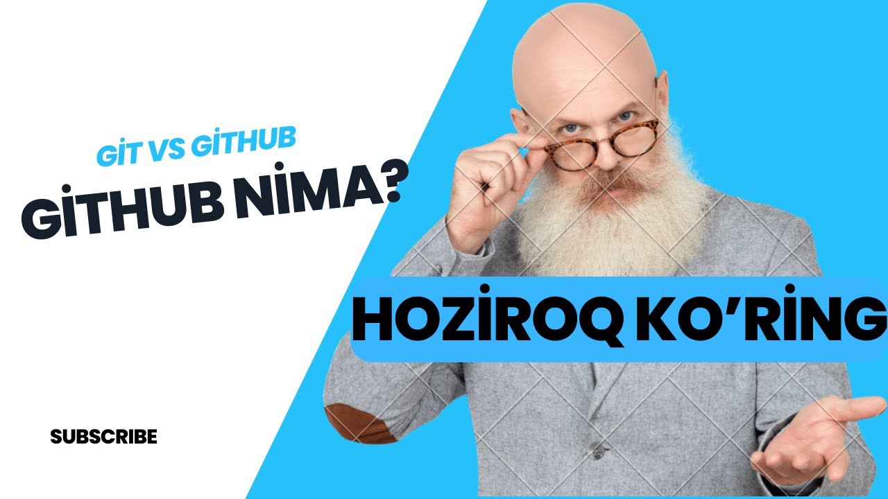 GitHub nima? Boshlovchilar uchun to‘liq qo‘llanma | GitHub darslari - YouTube