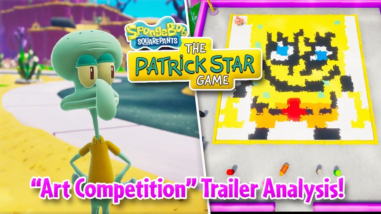 Squidward's Art Competition! | SpongeBob: The Patrick Star Game Update ...