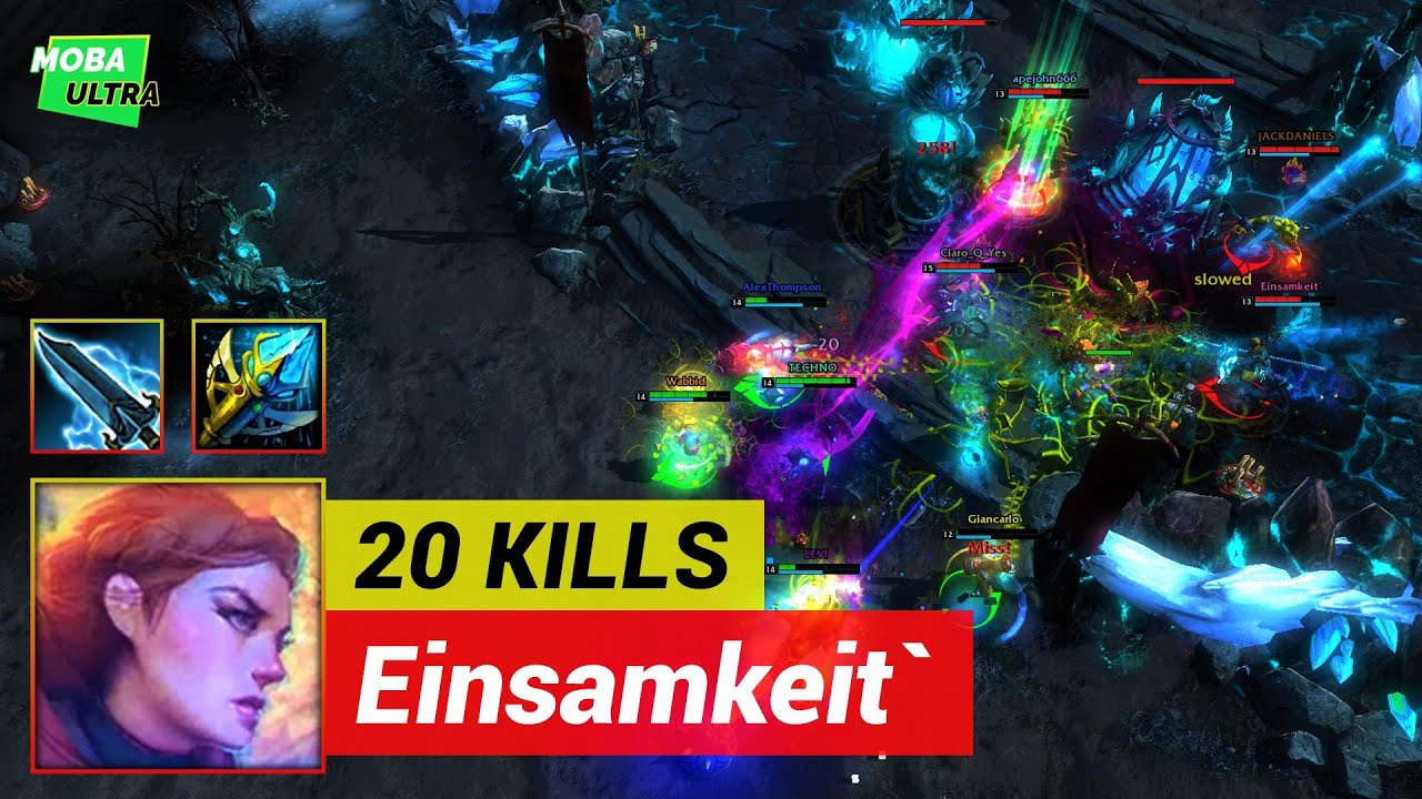 HoN Valkyrie NULLFIRE BLADE with STAFF OF THE MASTER - YouTube