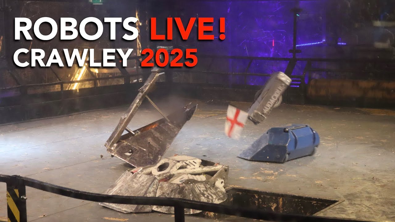Robots Live! Crawley 2025 - YouTube