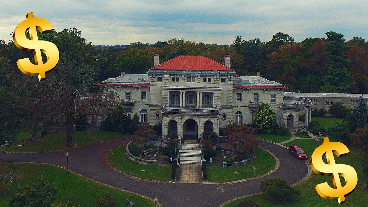 Abandoned Mansion of Business Tycoon William Elkins! - YouTube