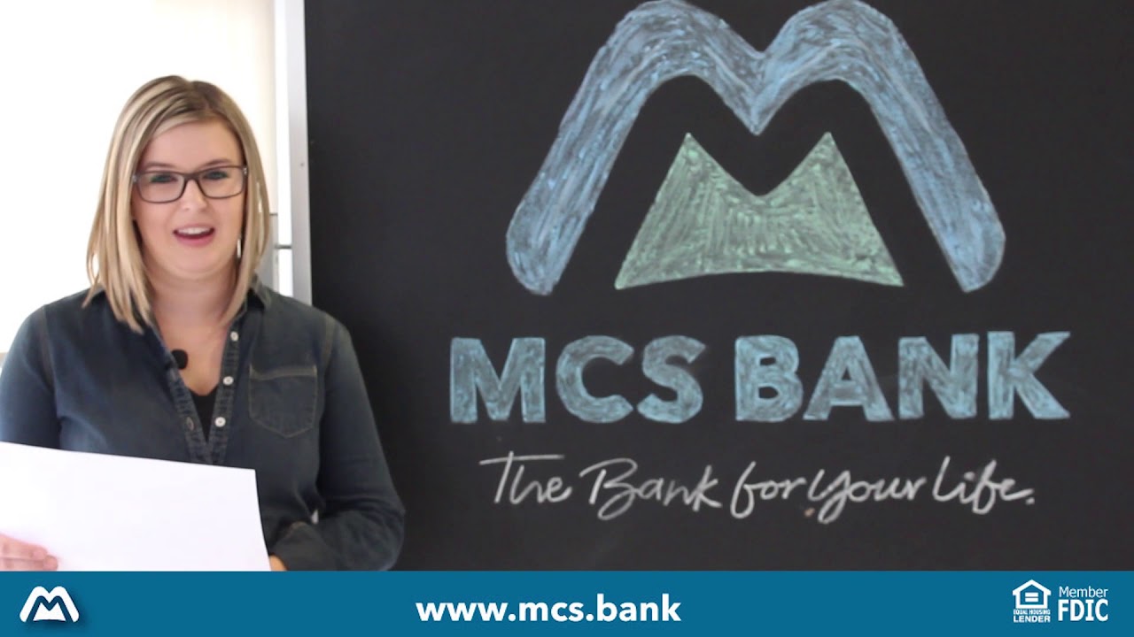 MCS Bank Account Product Features - YouTube