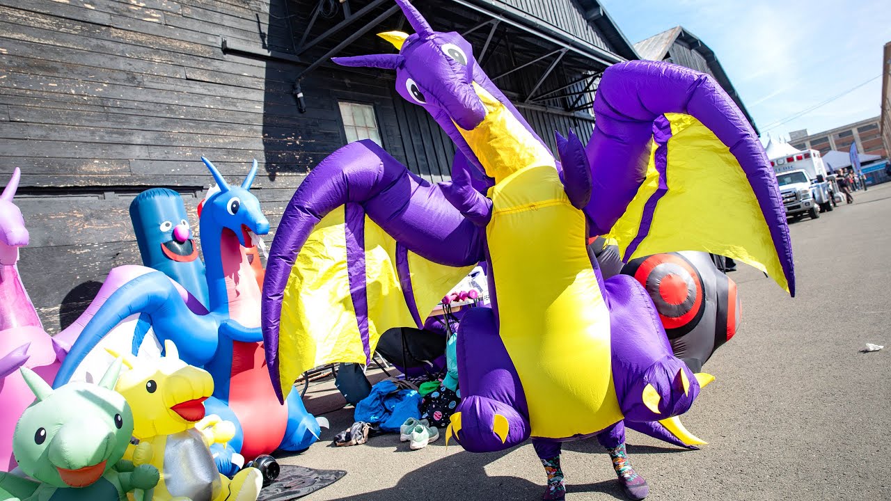 How Awesome Inflatable Costumes Are Made! - YouTube
